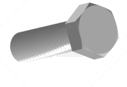 UNI 5739 – Hex Bolts Full Thread / Metric Hexagon Head Cap Screws ...