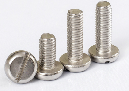 ISO 1580 Slotted Pan Head Screws – Metric stainless steel machine screws | Parts4world