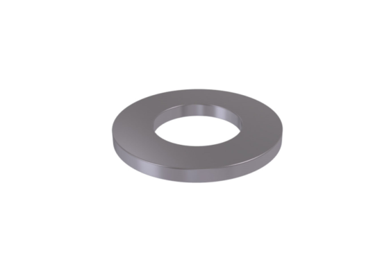 UNI 6592 plain washers without chamfer – metric stainless steel flat ...