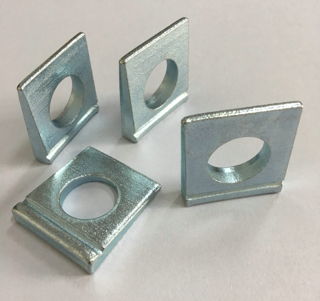PN 82009 square taper washers for I section – Single slot square ...